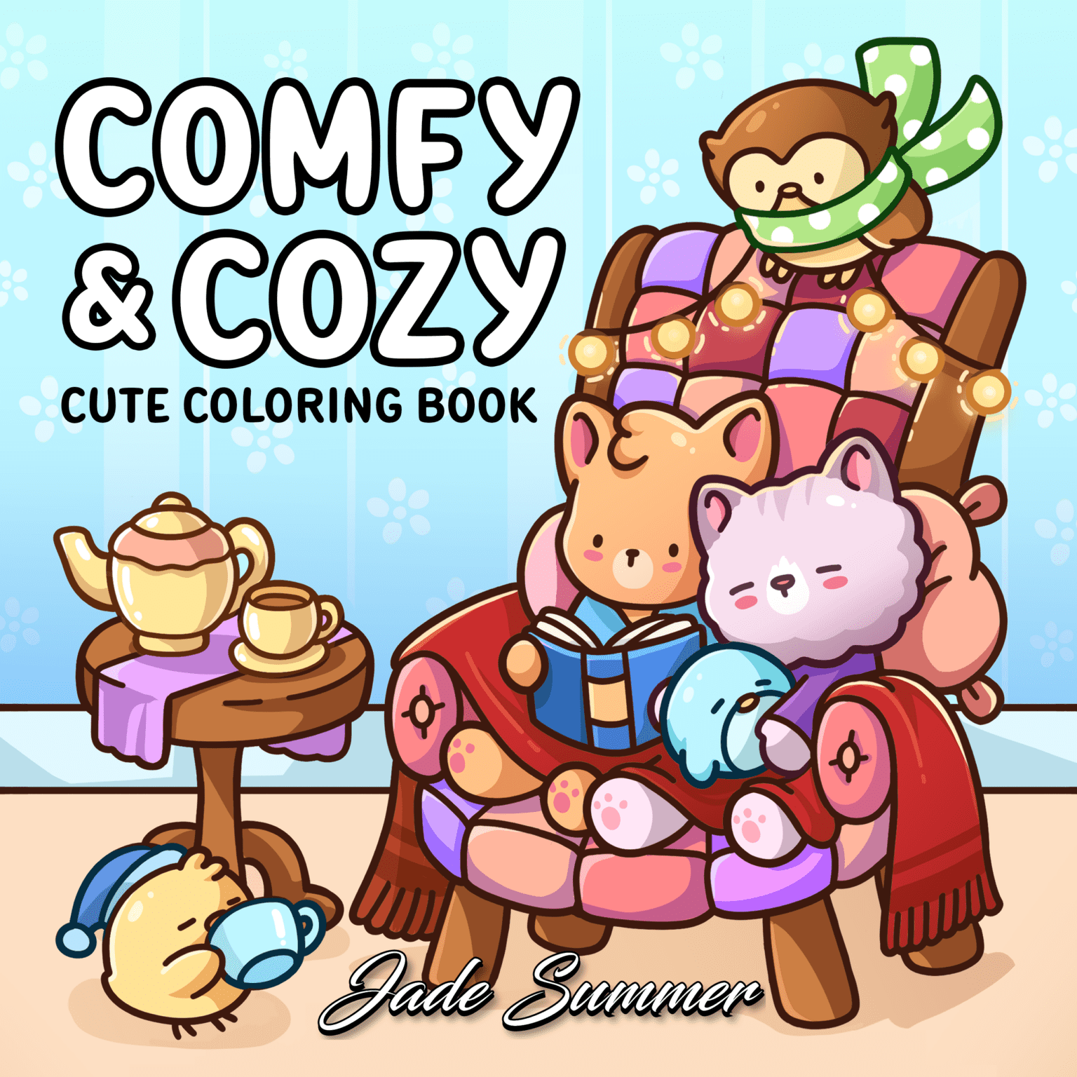 Comfy and Cozy Coloring Book (2nd Edition) – Jade Summer