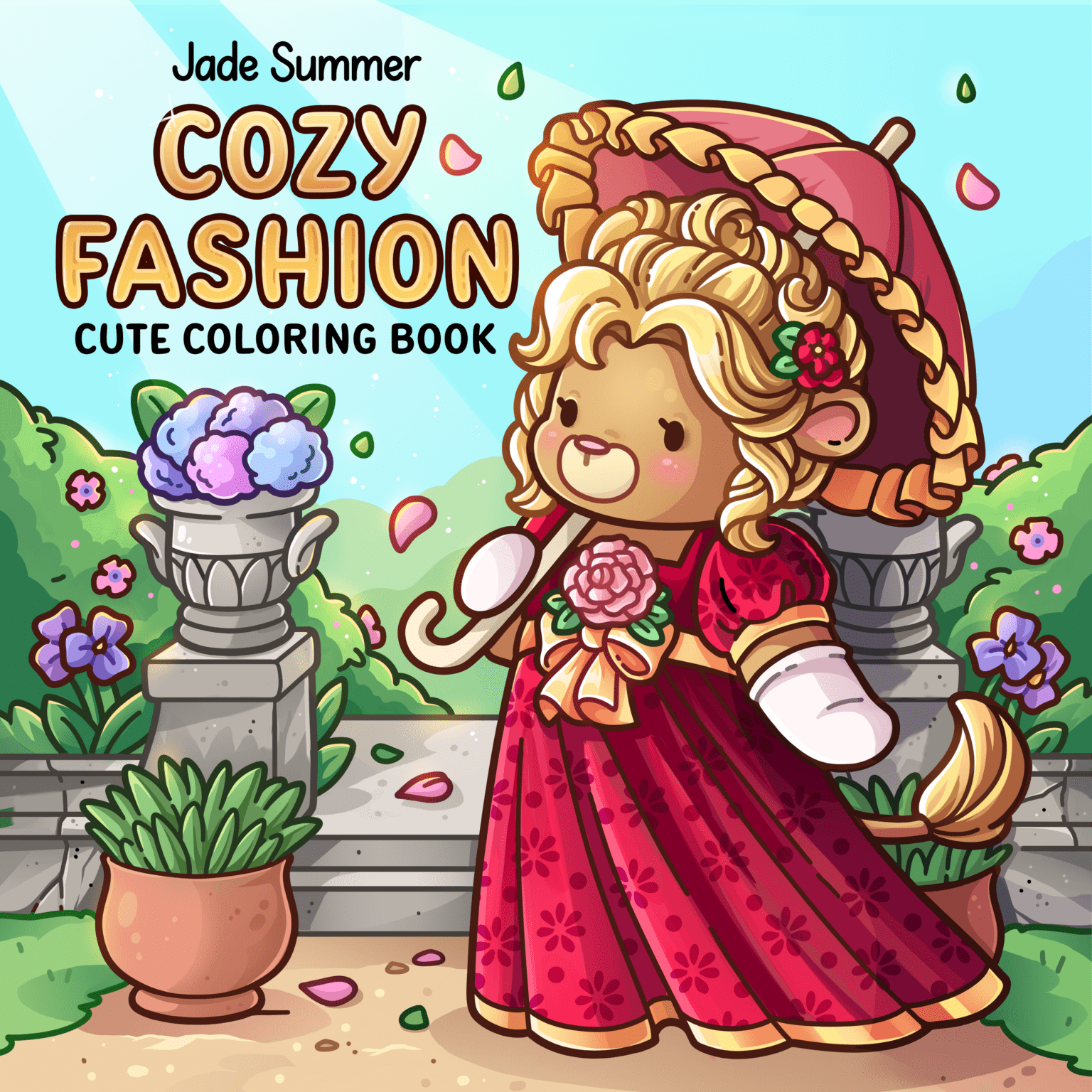Cozy Fashion Coloring Book – Jade Summer