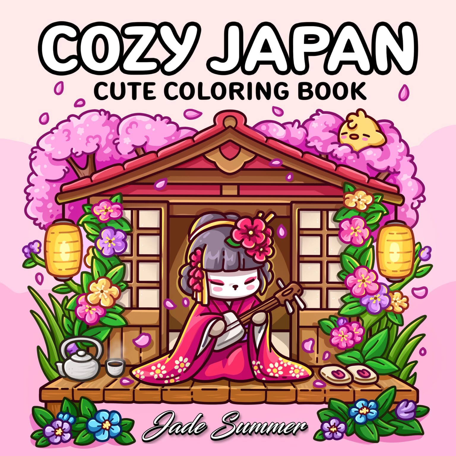 Cozy Japan Coloring Book – Jade Summer