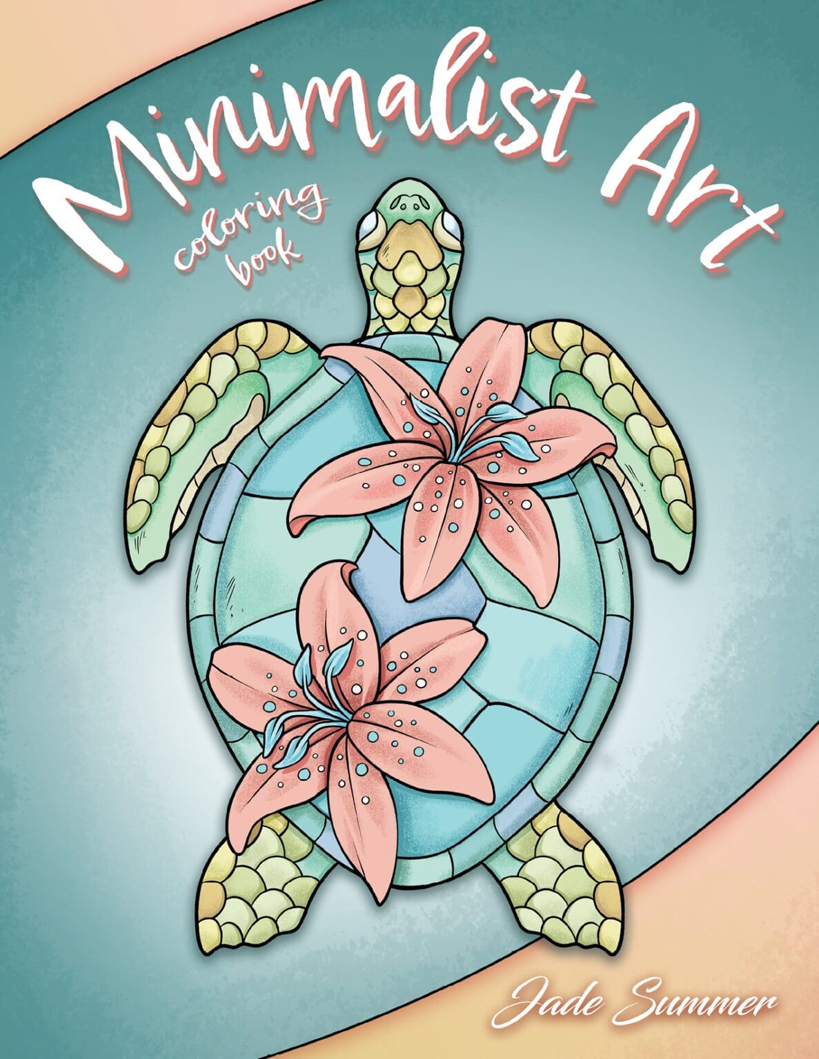 Minimalist Art Coloring Book – Jade Summer