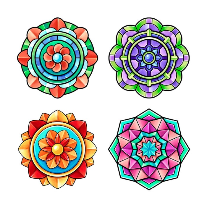 100 Mini Mandalas Coloring Book – Jade Summer