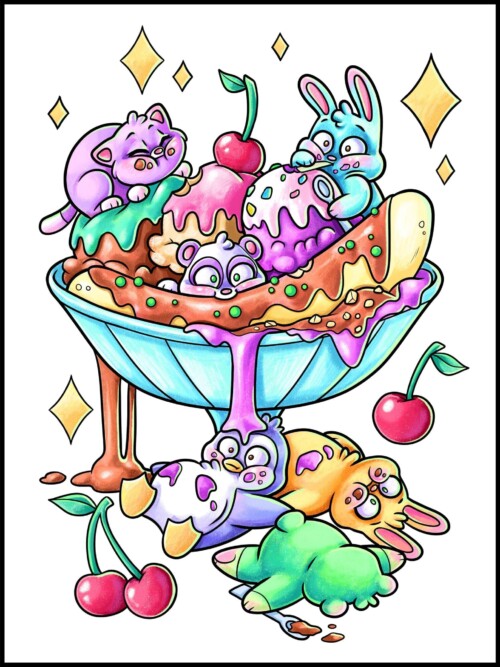 Tiny Animals Coloring Book – Jade Summer