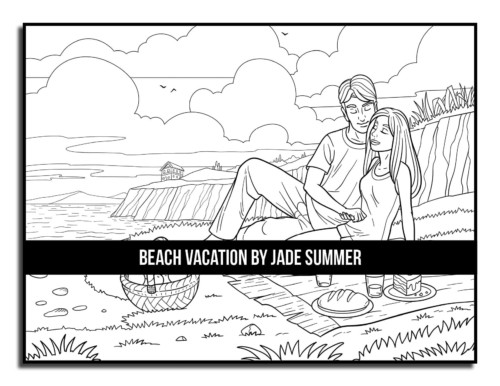 Beach Vacation Coloring Book – Jade Summer