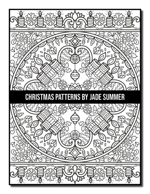 Christmas Patterns Coloring Book – Jade Summer