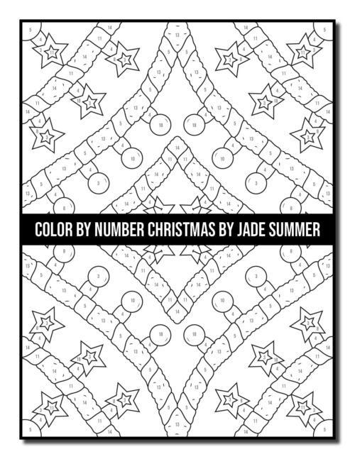 Color by Number Christmas – Jade Summer