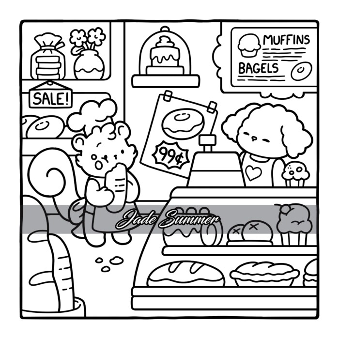 Comfy and Cozy Coloring Book (2nd Edition) – Jade Summer