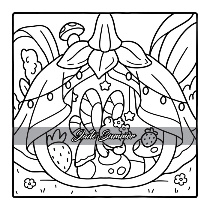 Comfy and Cozy Coloring Book (2nd Edition) – Jade Summer