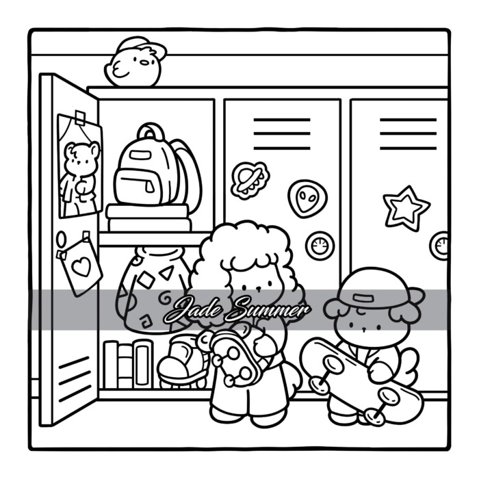 Cozy Eras Coloring Book – Jade Summer