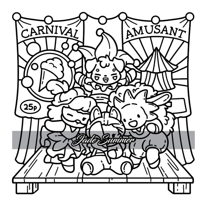 Cozy Europe Coloring Book | Jade Summer