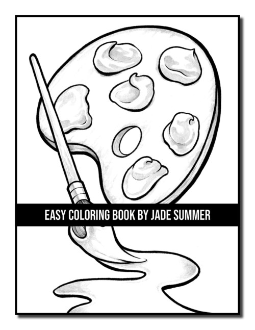 Easy Coloring Book – Jade Summer