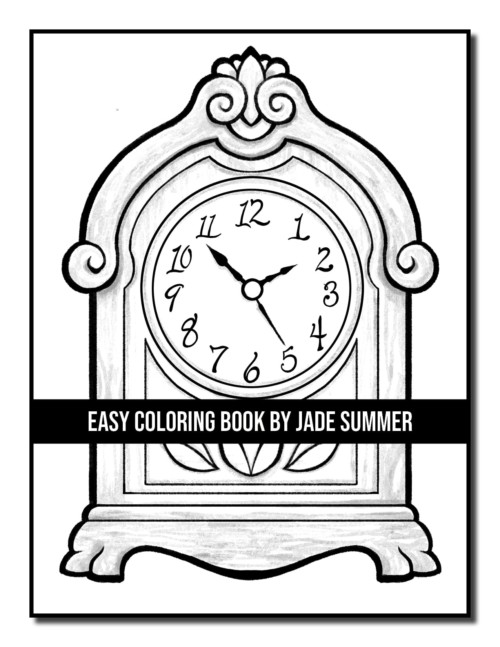 Easy Coloring Book – Jade Summer