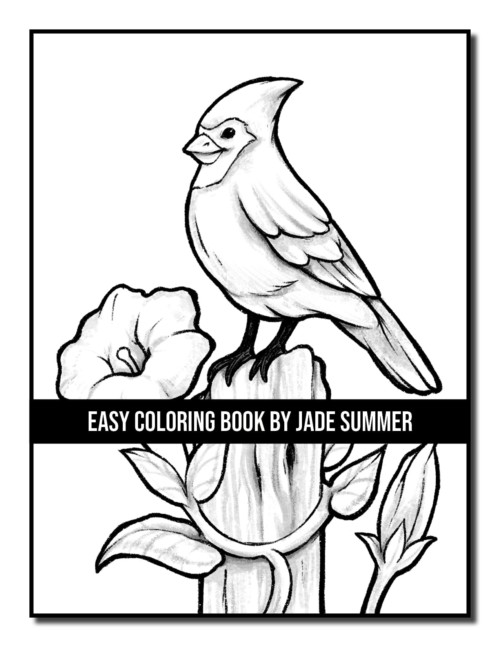 Easy Coloring Book – Jade Summer
