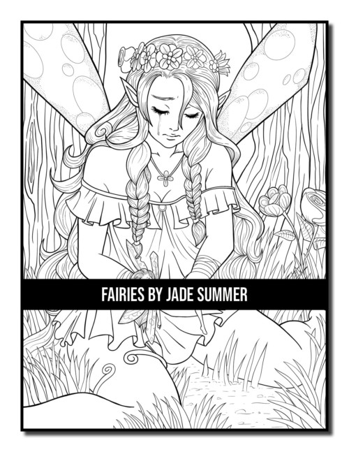 Fairies Coloring Book | Jade Summer