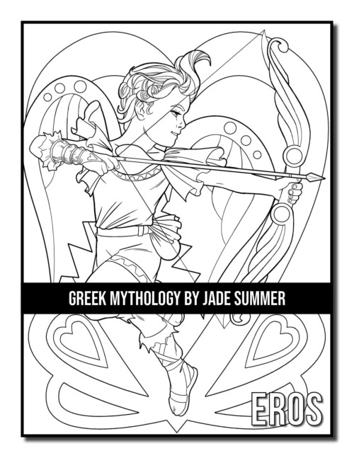 Greek Mythology Coloring Book – Jade Summer