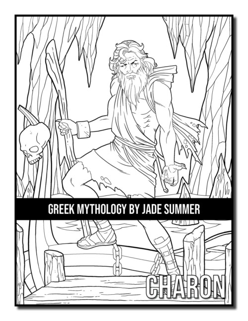Greek Mythology Coloring Book – Jade Summer