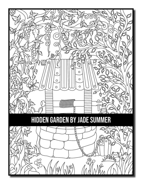 Hidden Garden Coloring Book – Jade Summer
