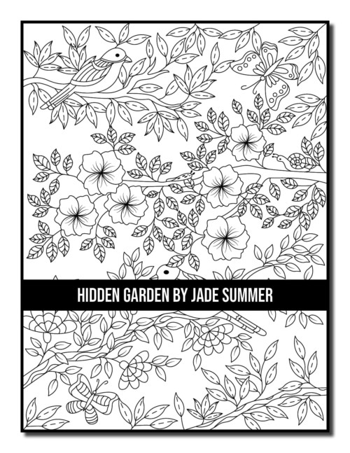 Hidden Garden Coloring Book – Jade Summer