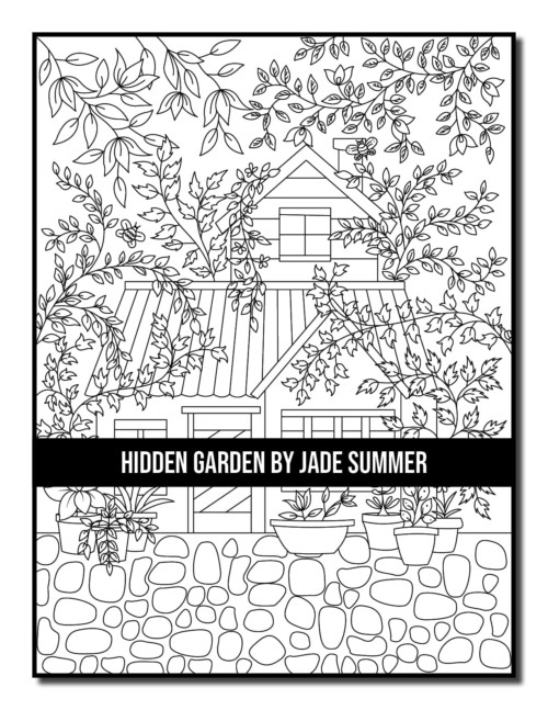 Hidden Garden Coloring Book – Jade Summer