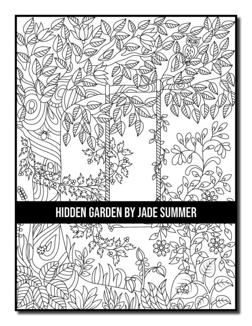 Hidden Garden Coloring Book – Jade Summer