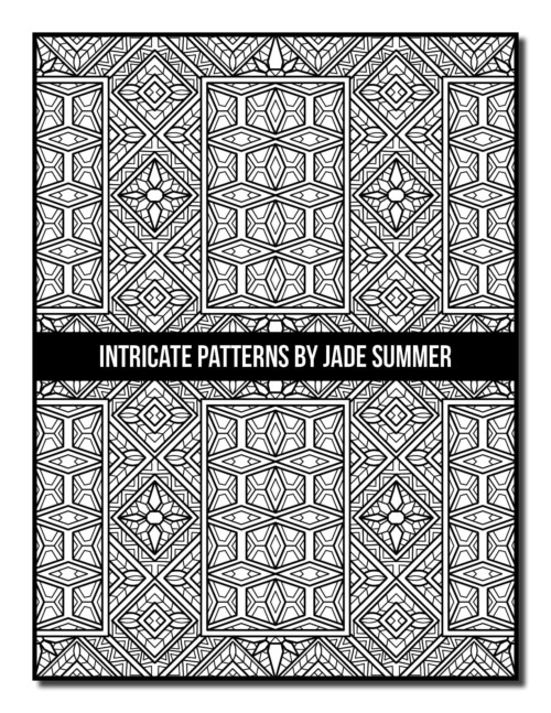 Intricate Patterns Coloring Book | Jade Summer