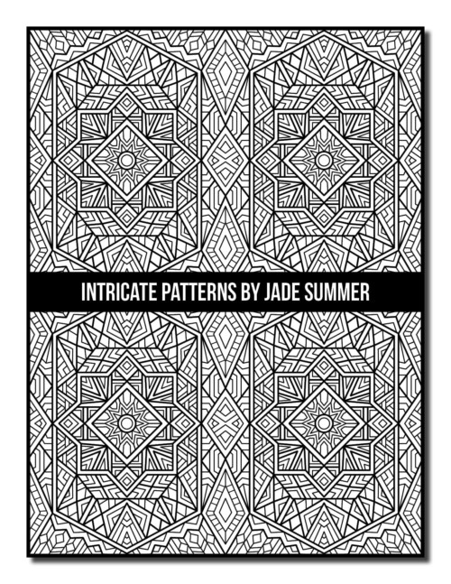Intricate Patterns Coloring Book – Jade Summer