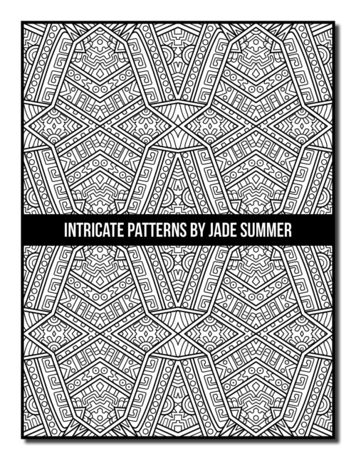 Intricate Patterns Coloring Book – Jade Summer