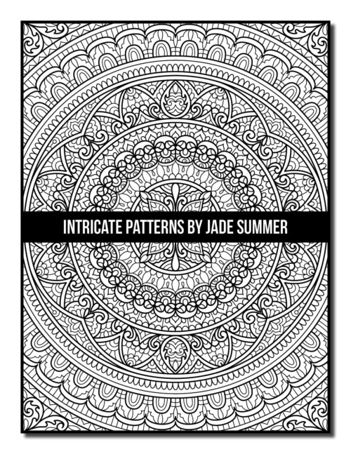 Intricate Patterns Coloring Book | Jade Summer