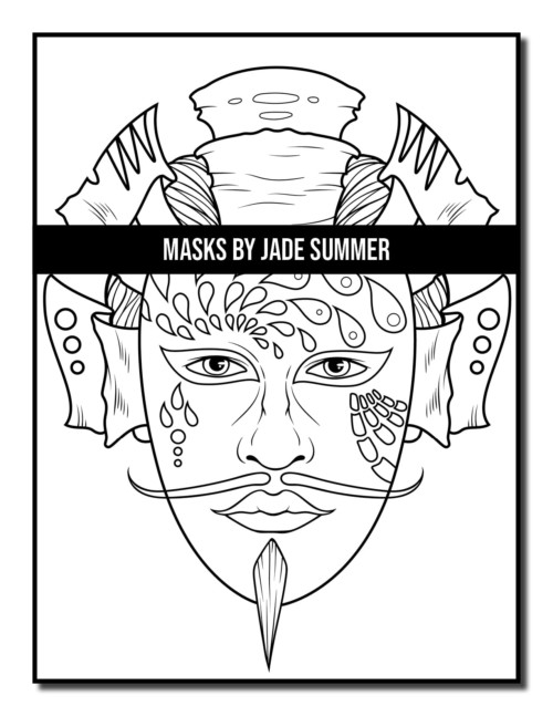 Masks Coloring Book | Jade Summer