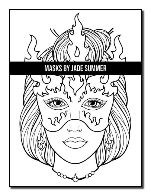 Masks Coloring Book | Jade Summer