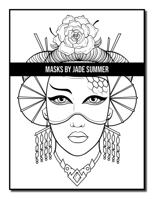 Masks Coloring Book | Jade Summer