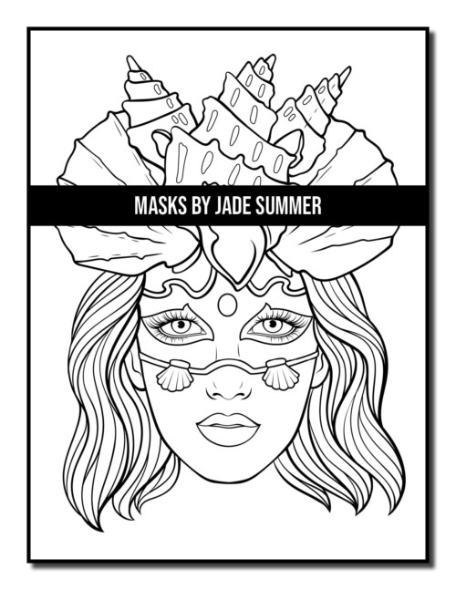 Masks Coloring Book | Jade Summer
