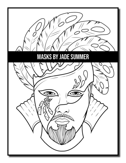 Masks Coloring Book | Jade Summer