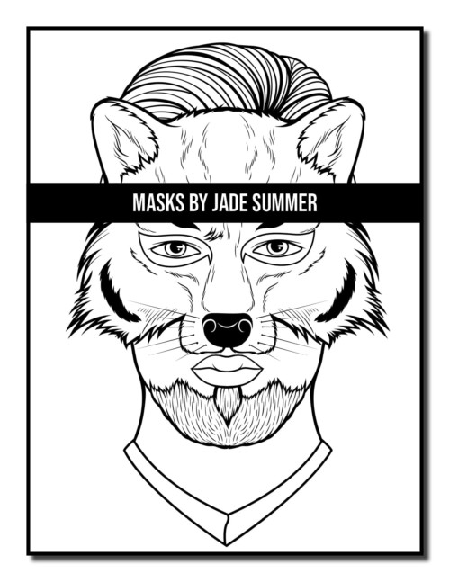 Masks Coloring Book | Jade Summer