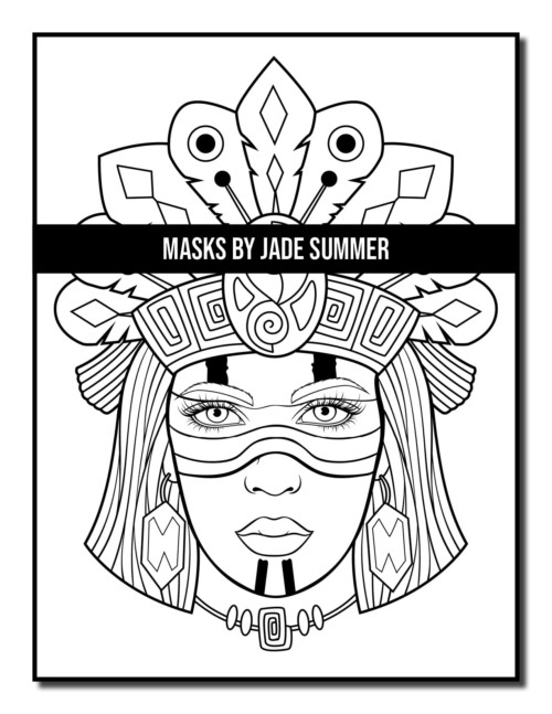 Masks Coloring Book | Jade Summer