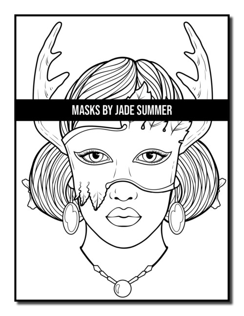 Masks Coloring Book | Jade Summer